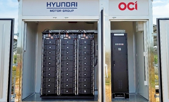 OCI·현대차그룹, 분산형 에너지시장 공략 가속…ESS 실증사업 개시